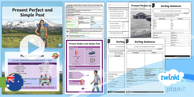 Language Conventions Present Perfect and Simple Past Tense Lesson