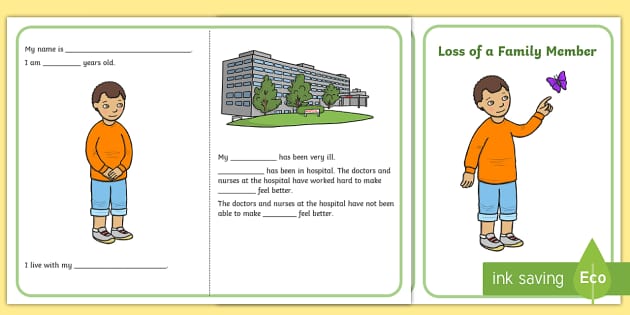A Family Loss | Death Social Story | Primary Resource