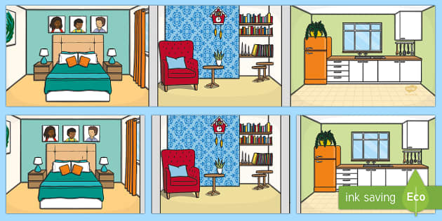 Small World Background (Houses and Homes) (teacher made)