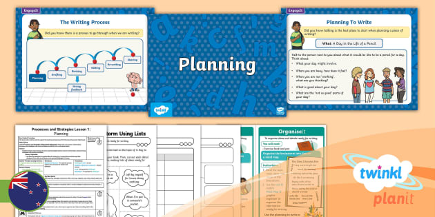 Level 2 Writing Processes and Strategies Lesson 1: Planning