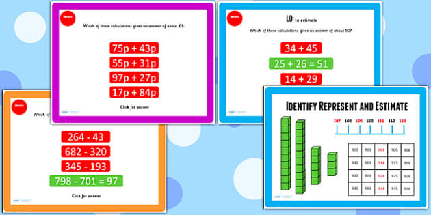 Year 3 Idenitfy Represent and Estimate Lesson 5 Teaching Pack