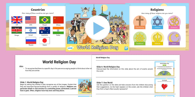 World Religion Day Assembly KS1 - RE Resources - Twinkl