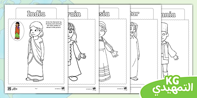 Traditional Clothing Dress-Up Activity | EYFS Understanding the World ...