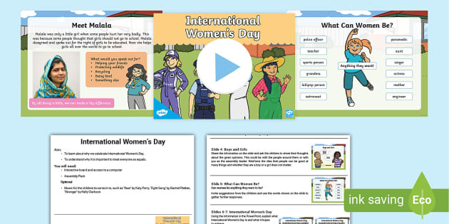 International Women’s Day Assembly Pack | KS1 | Twinkl Life