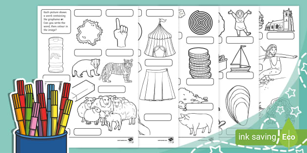 Phonics Colouring Pack (teacher made) - Twinkl