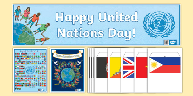 United Nations Day Decorations Pack | Grades 2 - 6 | Twinkl