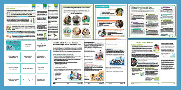 FREE! - EYFS Taster Pack for Early Years Apprentice | Twinkl