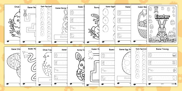 Easter Toddler Busy Book (Teacher-Made) - Twinkl