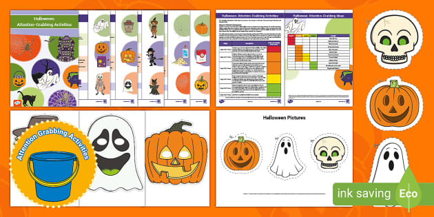Halloween Attention-Grabbing Activities | Twinkl Inclusion