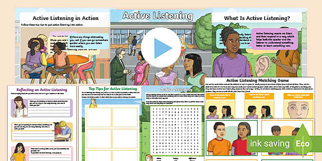 LKS2 Active Listening Resource Pack | Wellbeing | Twinkl