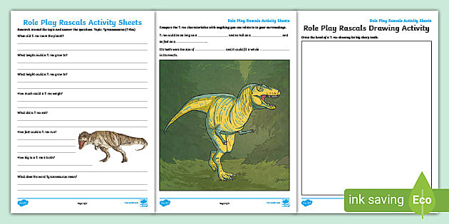 FREE! - Role Play Rascals Fact File Activity - Resources - Twinkl