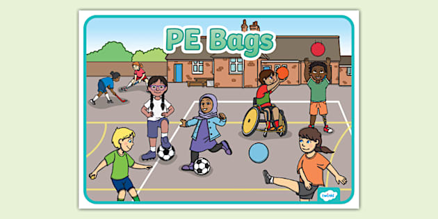 PE Bags Display Poster (Teacher-Made) - Twinkl