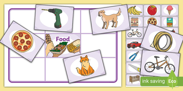 Category Bingo Game (teacher made) - Twinkl