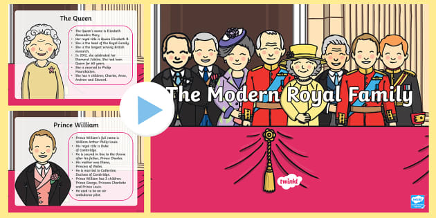 The Royal Family PowerPoint (teacher made)