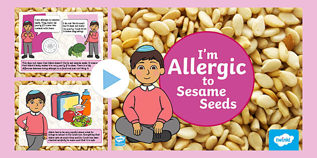 'I'm Allergic to Sesame Seeds' Social Scenario PowerPoint