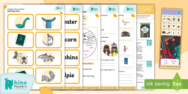 5c A Magical Trip to Scotland: Resource Pack (teacher made)