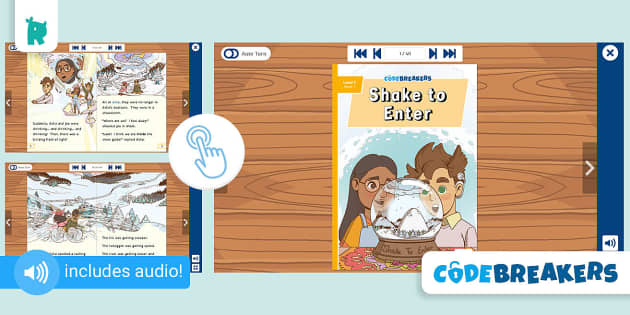 Level 5 Week 7 Codebreakers Book: Shake to Enter - Twinkl