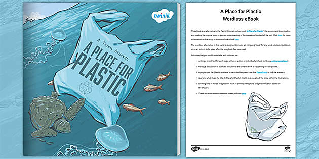 A Place for Plastic - Ocean Pollution Wordless Story for KS2