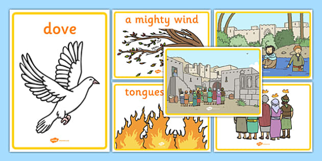 Pentecost Posters | Christian Display Resource | Year 1-2