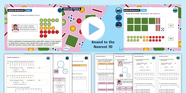 👉 White Rose Maths Compatible Year 4 Round to the Nearest 1000