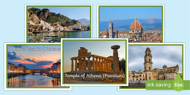 Italian Landmarks Display Photos,Italian buildings - Twinkl