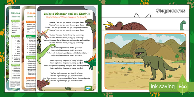 EYFS Dinosaurs Resource Pack (Ages 2-3) | Twinkl - Twinkl