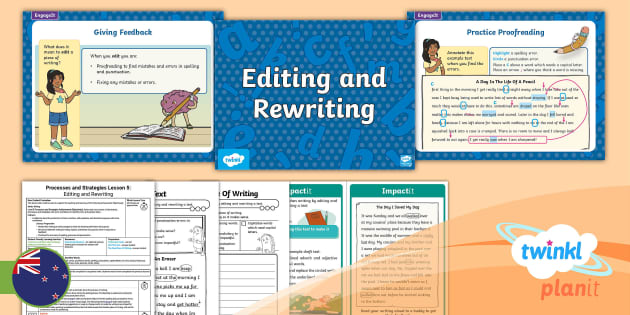 Level 2 Writing Processes and Strategies: Lesson 5 Editing and Rewriting