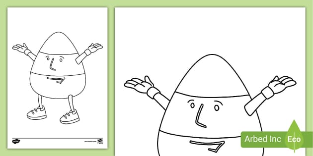 Canmlwyddiant yr Urdd: Taflen Lliwio Mistar Urdd/Urdd Centenary: Mr Urdd