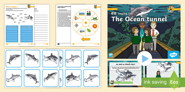 'ea' saying /ee/ Lesson Pack - Level 5 Week 4 Lesson 3