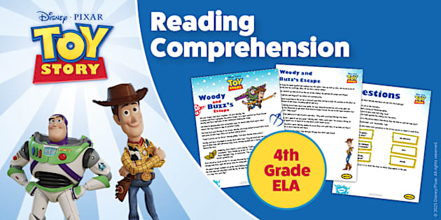 Toy Story: Fourth Grade Reading Comprehension Worksheet