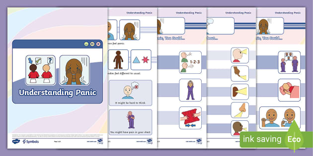 Twinkl Symbols: Understanding Panic (Teacher-Made) - Twinkl