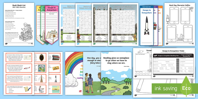 5-6 CBCA Book Week 2017 Activity Pack (teacher made)