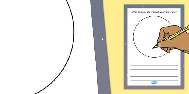 What Can You See Through Your Telescope? Template