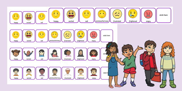 Feelings AAC Communication Bracelet (teacher made) - Twinkl