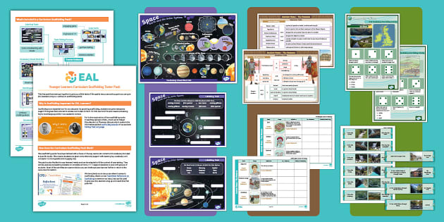 FREE! - Younger Learners EAL Curriculum Scaffolding Taster Pack