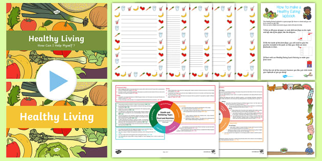 Healthy Lifestyle Project Ideas - Resource Pack - Twinkl
