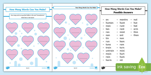 World Humanitarian Day Word Challenge - Twinkl