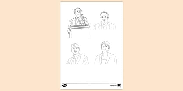 FREE! - Political Colouring Page | Colouring Sheets - Twinkl