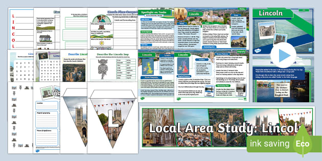 Lincoln Local Area Study Resource Pack (teacher made)