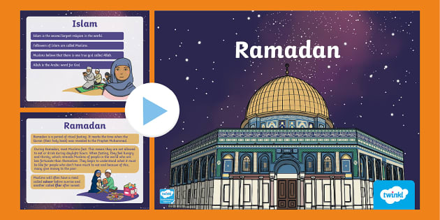 KS1 Ramadan Information PowerPoint (teacher made) - Twinkl