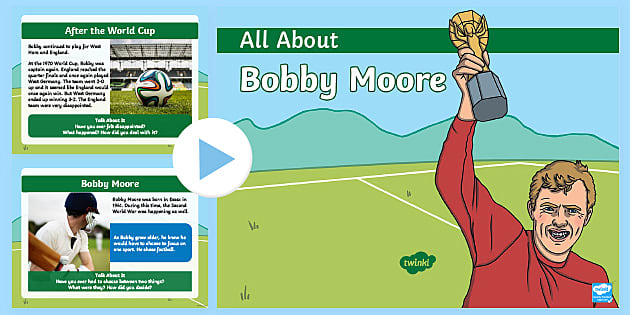 All About Bobby Moore PowerPoint | Bobby Moore Facts