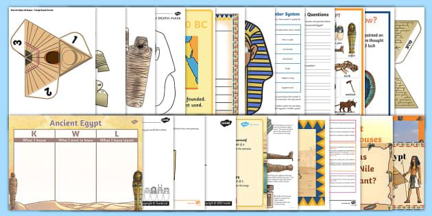 CfE First Level Ancient Egypt IDL Resource Pack - Twinkl