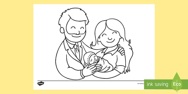 New Royal Baby Colouring 2019 (teacher made) - Twinkl