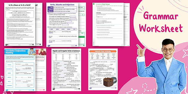 FREE! - LoukGolf's Exclusive Pack - Grammar Worksheets (ระดับมัธยมศึกษา)