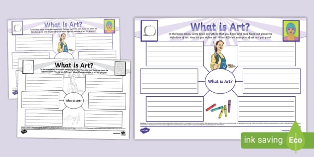 What is Art? Mind Map (teacher made) - Twinkl