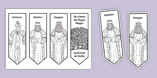 lo reyes de mago coloring pages