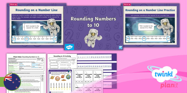 Level 3 Place Value: Rounding to 10 Lesson 1 (teacher made)