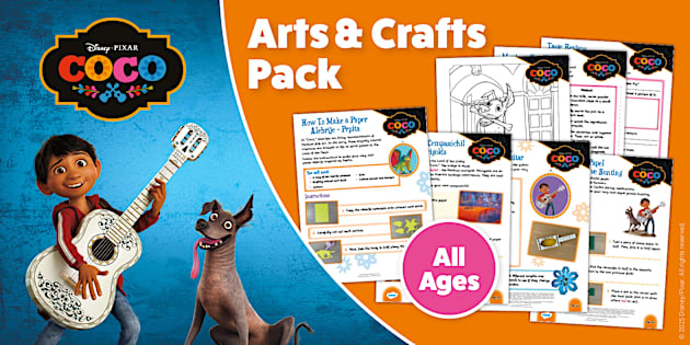 Coco: Arts & Crafts Activity Pack