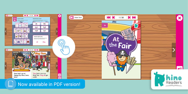 Level 3b Decodable Readers: At the Fair (teacher made)