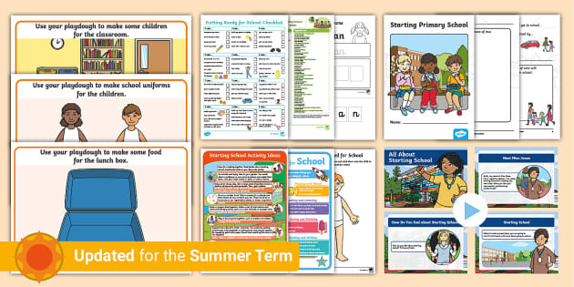 School Preparation Pack for Childminders (teacher made)